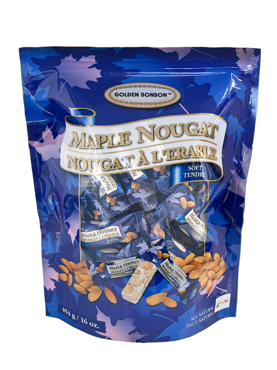 Maple Soft Almond Nougat Bag – Golden Bonbon