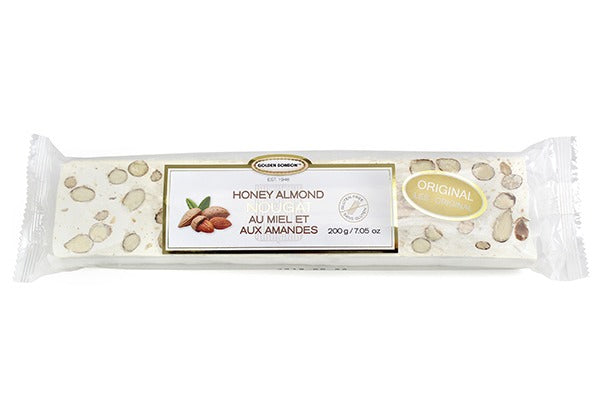 Soft Almond Nougat Bar - 200g / 7oz – Golden Bonbon